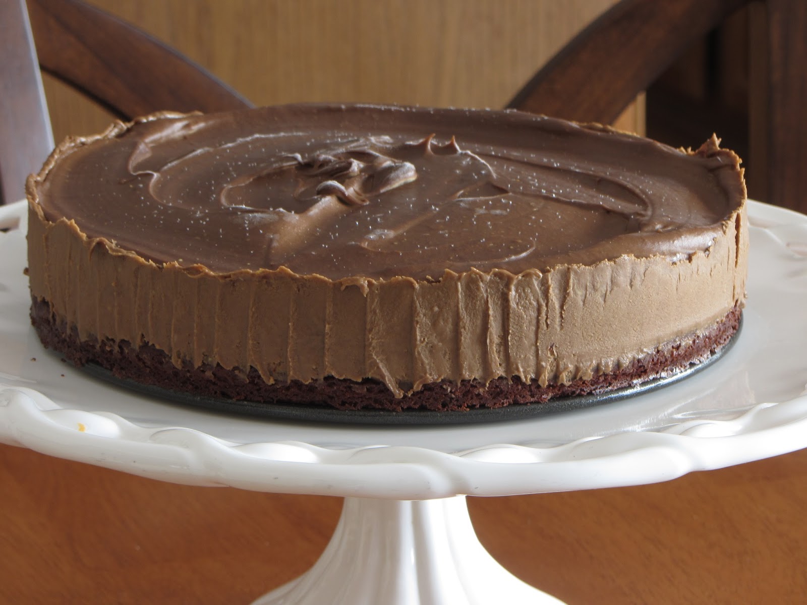 Tracy's Living Cookbook: Chilled Double Chocolate Torte