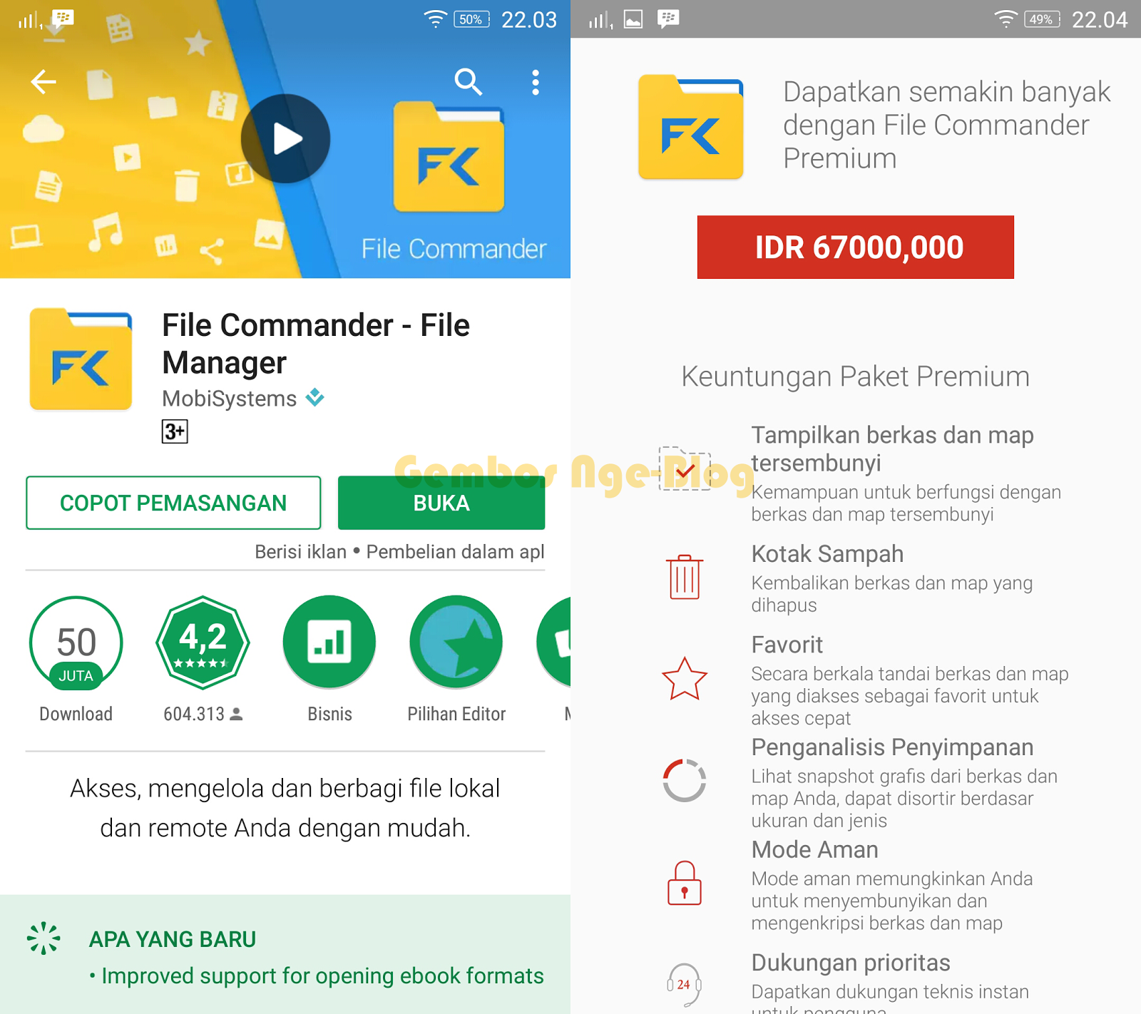 2 Alternatif Aplikasi File Manager (I) - Gembos Nge-Blog