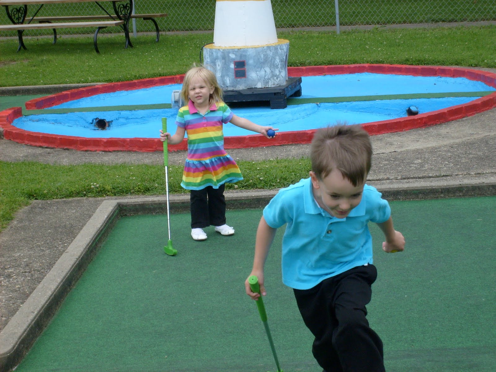 The Van Zante Family: Miniature Golf, Mini-Putt or Putt-Putt?