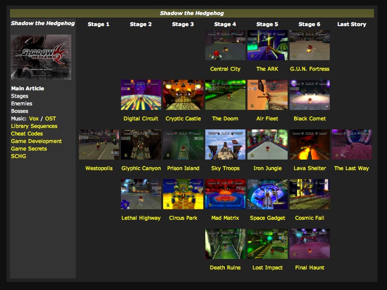 Shadow The Hedgehog Zones at Kevin Loyd blog