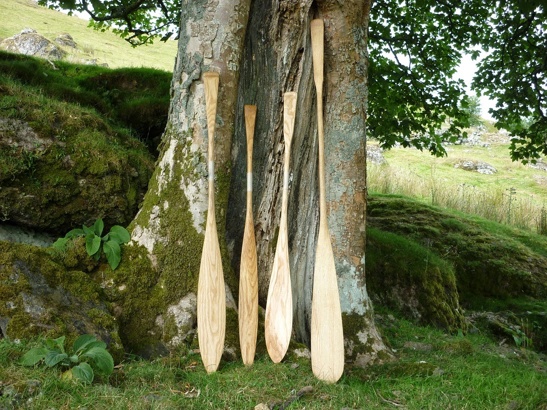 Paddle Making (and other canoe stuff): Luke M's Ash Paddles