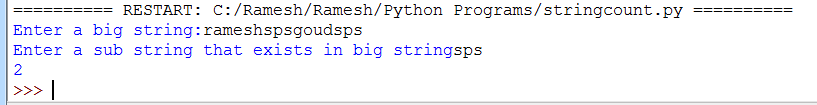 PYTHON BASICS - RAMESH'S BLOG
