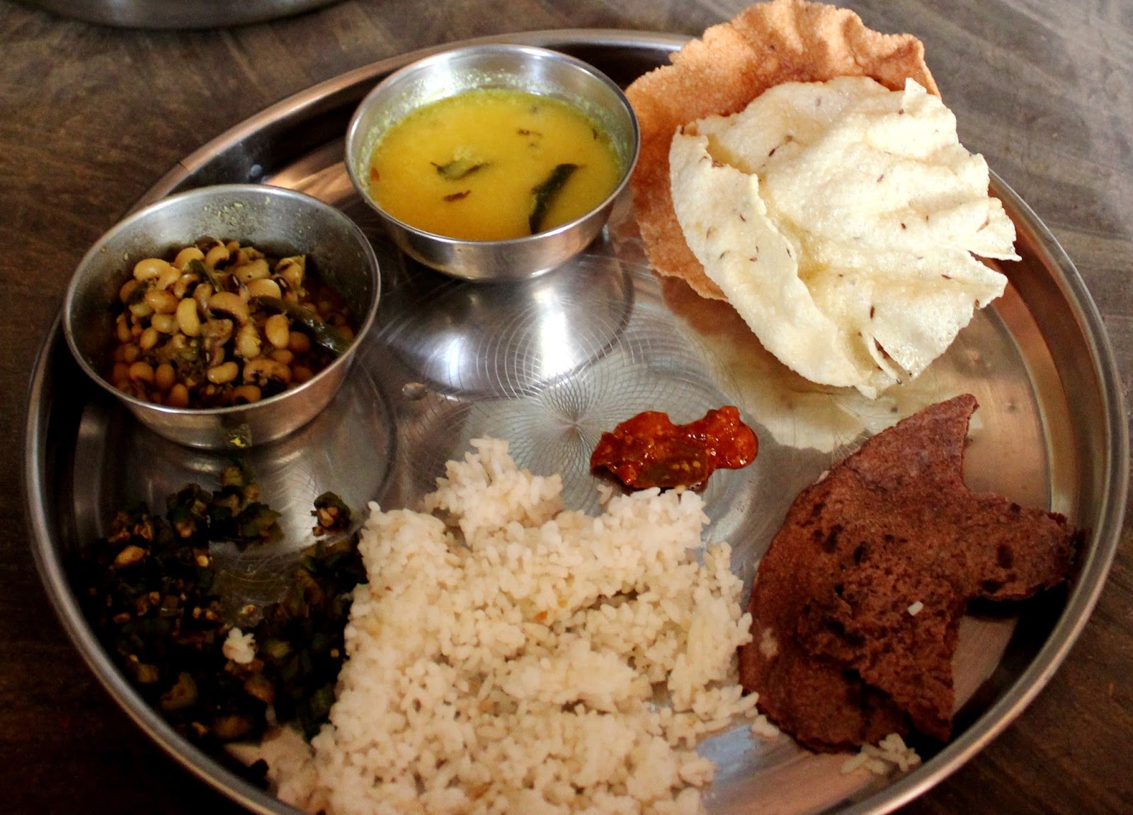 Mumbai Magic: Nachni and Food Security - a village meal in the Palghar ...