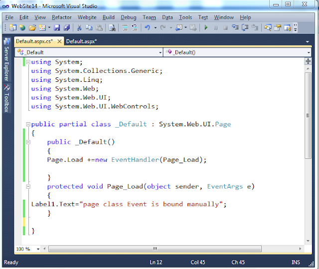 Page Directives and Page Properties in ASP.NET 4.0 | MY.NET Tutorials