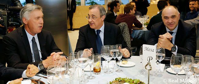 Comida de Navidad 2014 del Real Madrid | Blog del Real Madrid