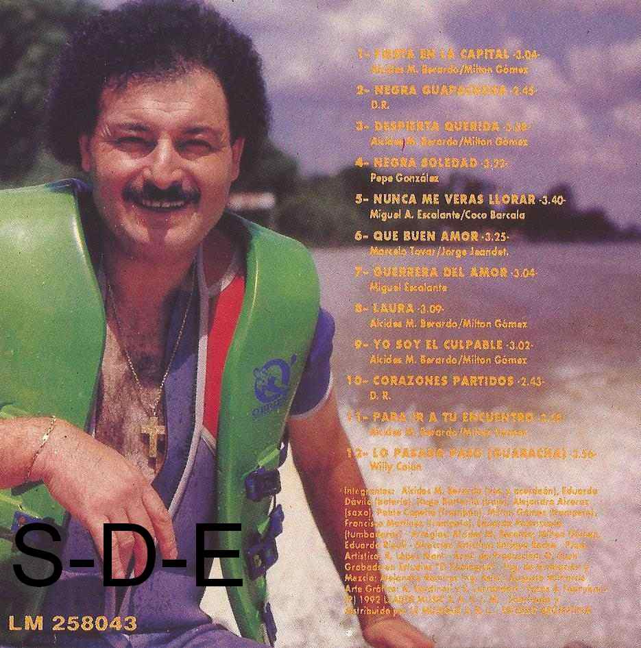 AQUELLAS CANCIONES Tropical y Cuartetera: 1991 - Alcides - En Acción ...