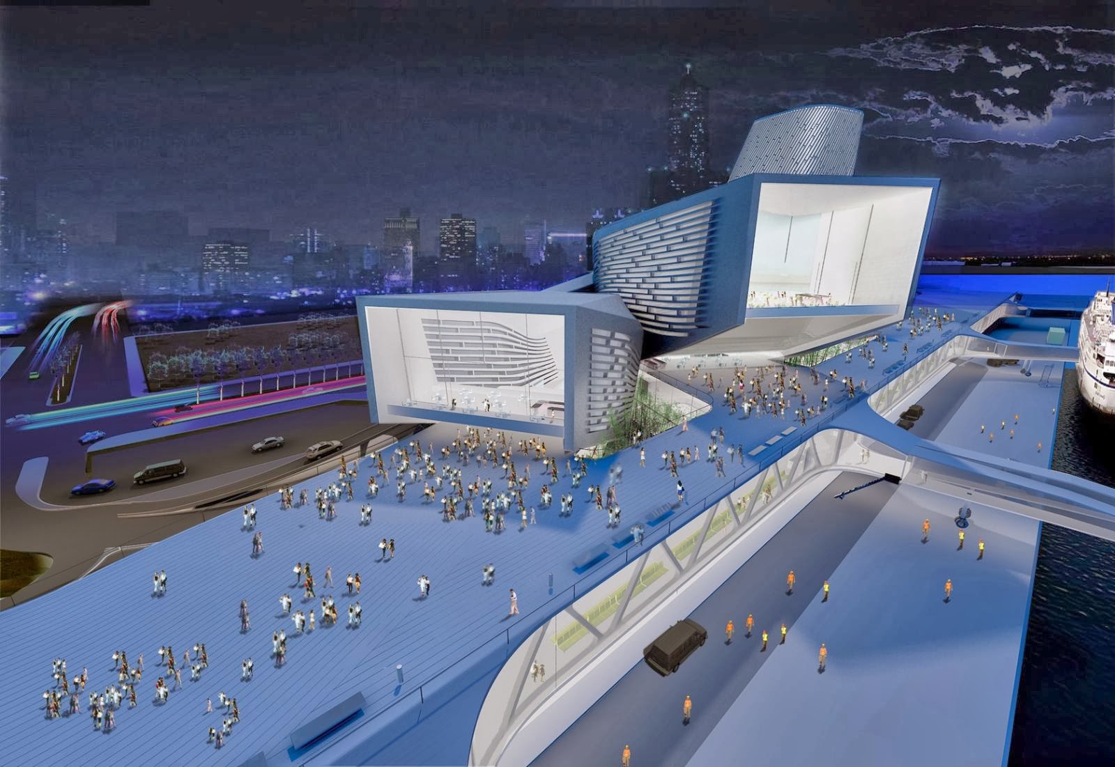 architecture now and The Future: KAOHSIUNG PORT TERMINAL BY JESSE ...