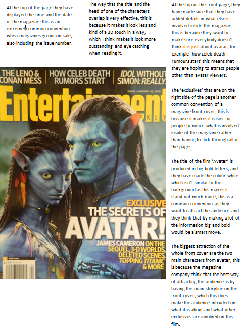 Avatar Magazine Analysis