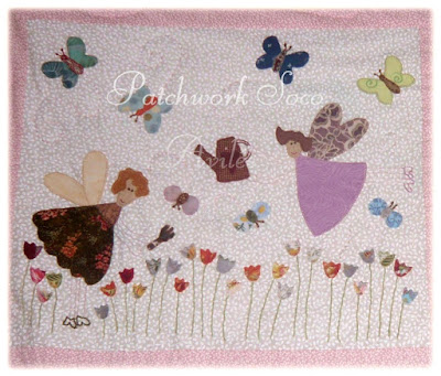 Patchwork Soco: Colchas infantiles: ¿hadas o animalitos?