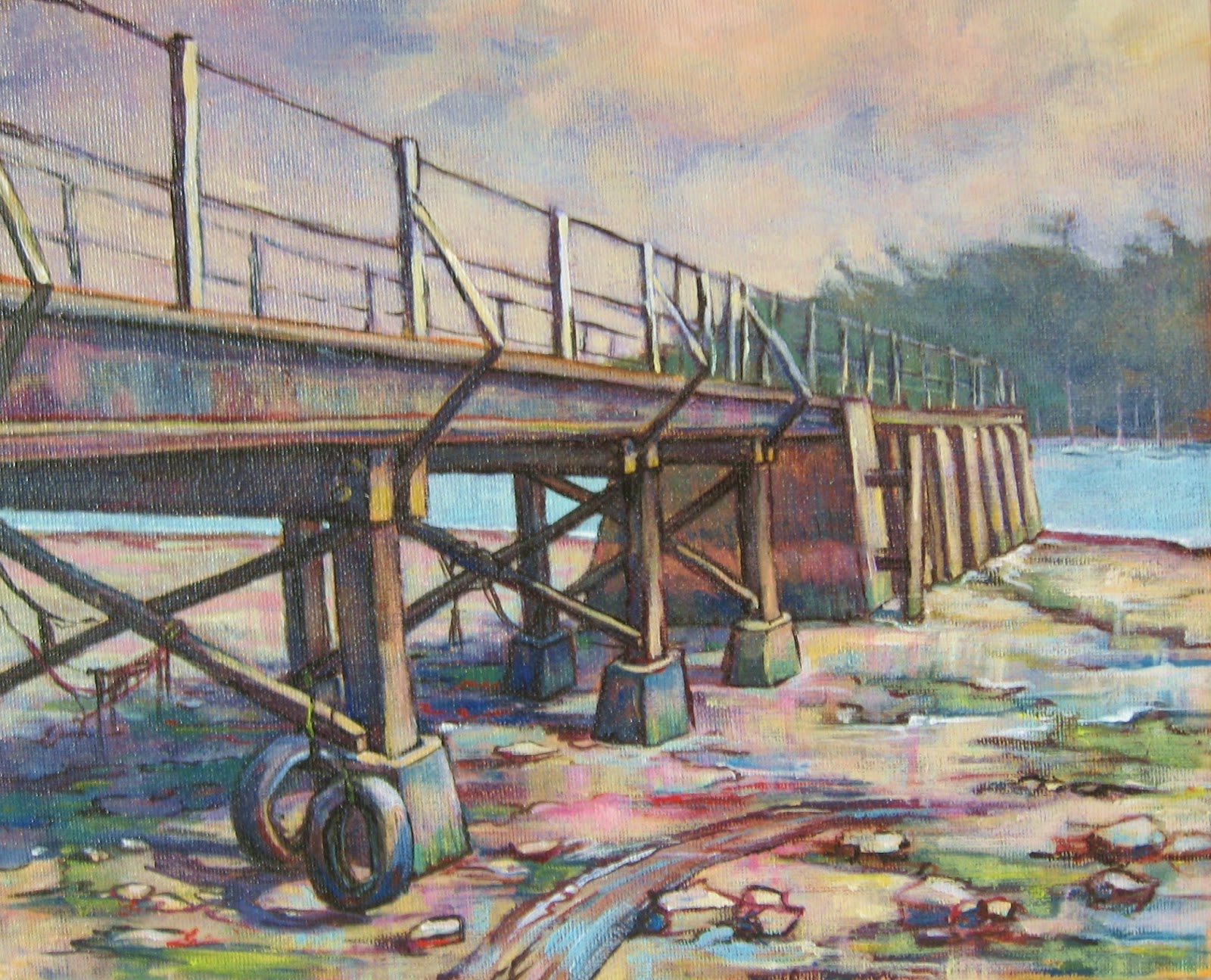 Anne Plummer Nautical Painter: Devon Paintings