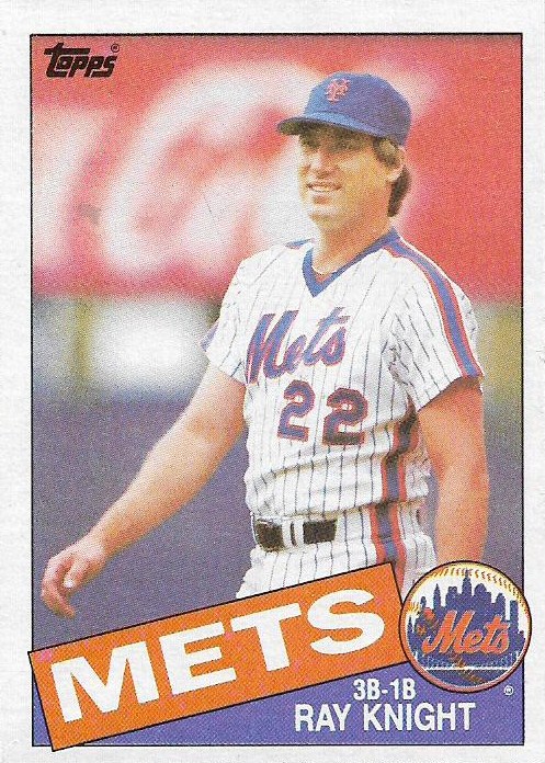 1985 Topps: #590 - Ray Knight