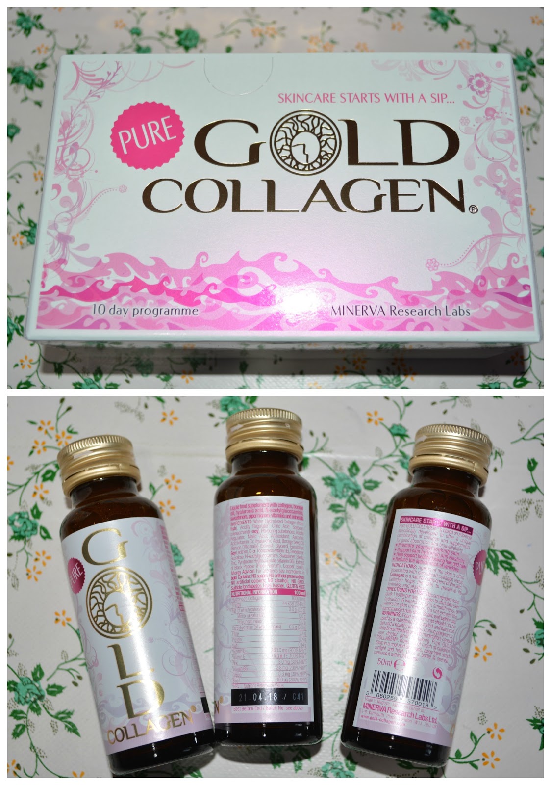 La Creatività di Anna!!!: PURE GOLD COLLAGEN
