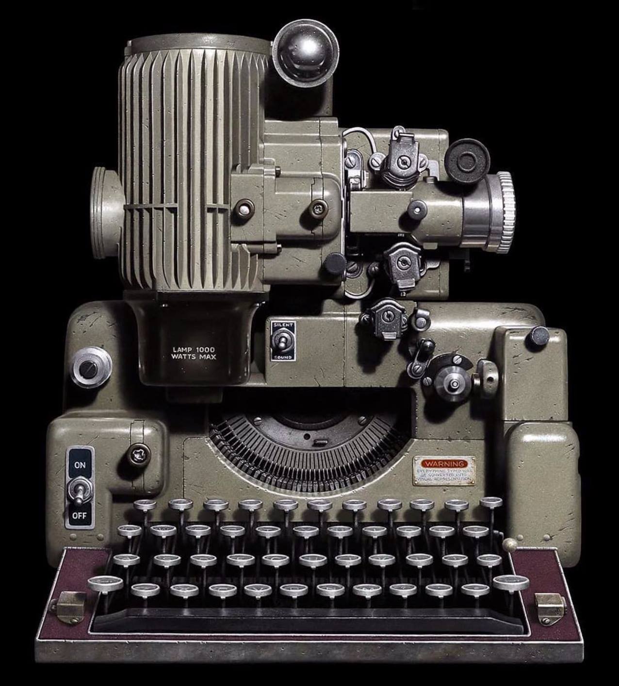 The Typewriter Revolution blog: Type to Video Conversion Projector