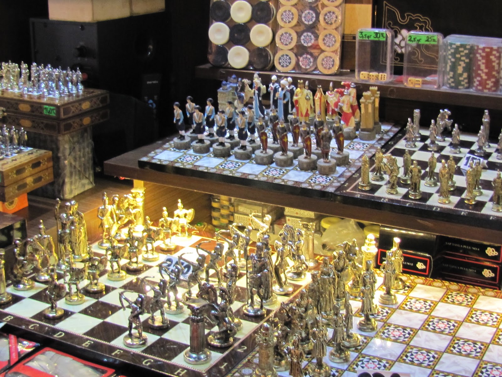 Chess sets from Turkey - Kenya Chess Masala