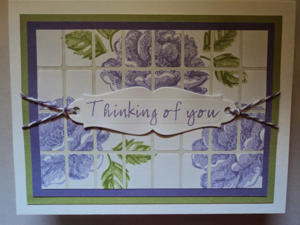 Card Corner by Candee: Tiled Cards
