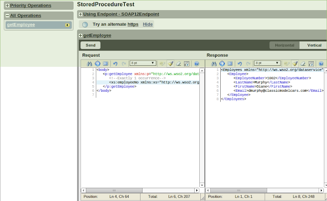 How To Call Mysql Stored Procedures From Wso2 Data Services Server