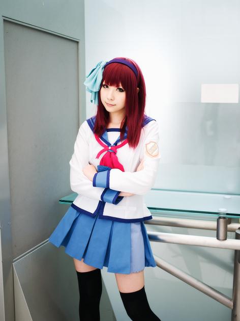 Cosplay Photos in Zip: Angel Beats Yurippe Cosplay by Ayano Yuzuryou