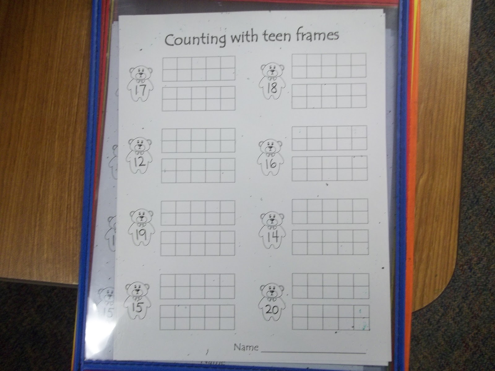 Math Tubs in Kindergarten: Common Core Addition