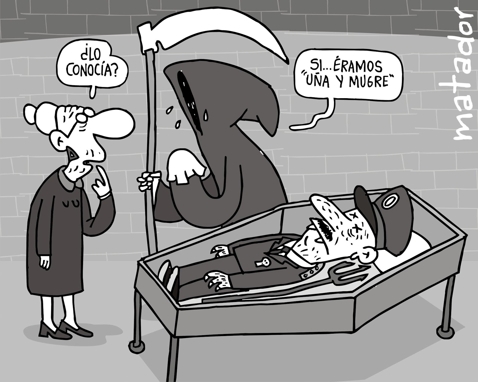 matador cartoons: Muere Videla, el genocida