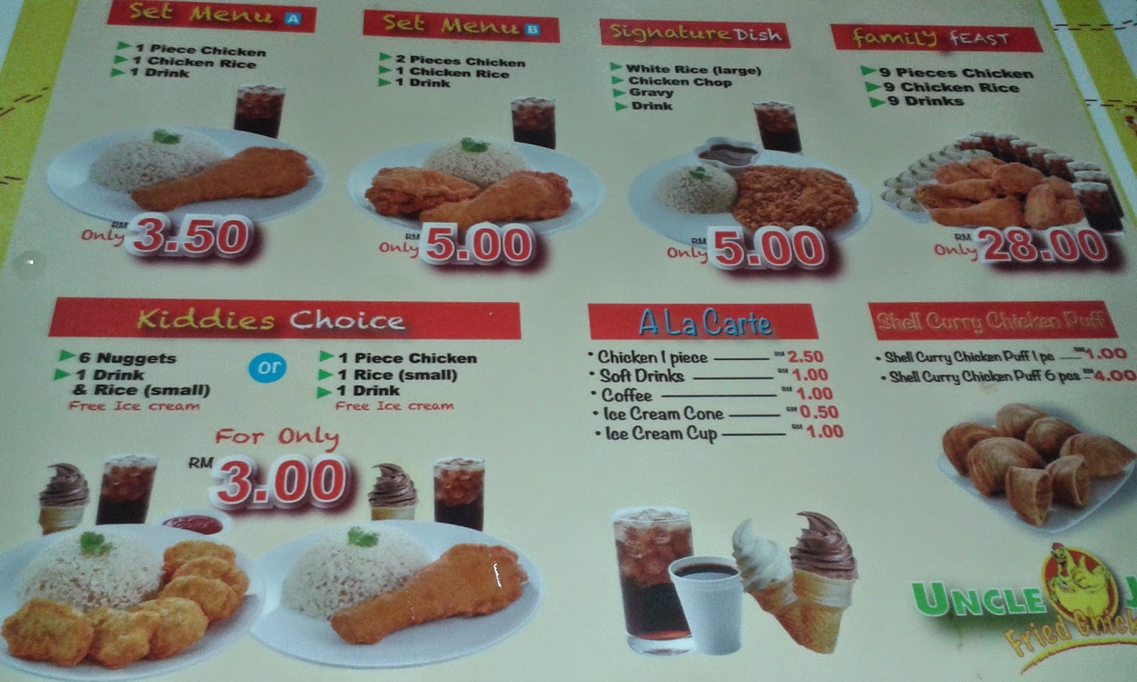 Bunga-bunga Kehidupan: Uncle Jack Fried Chicken