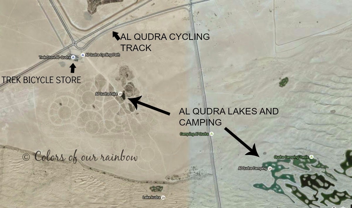 Colors of our Rainbow: Al QUDRA CYCLING TRACK and AL QUDRA LAKES (Dubai ...