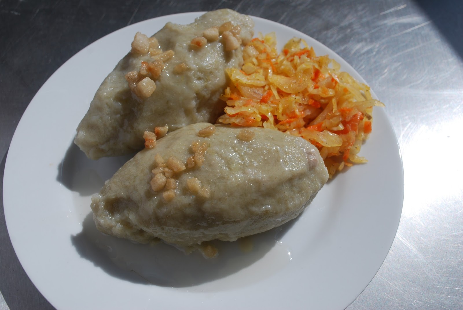 Cepeliny z farszem mięsnym