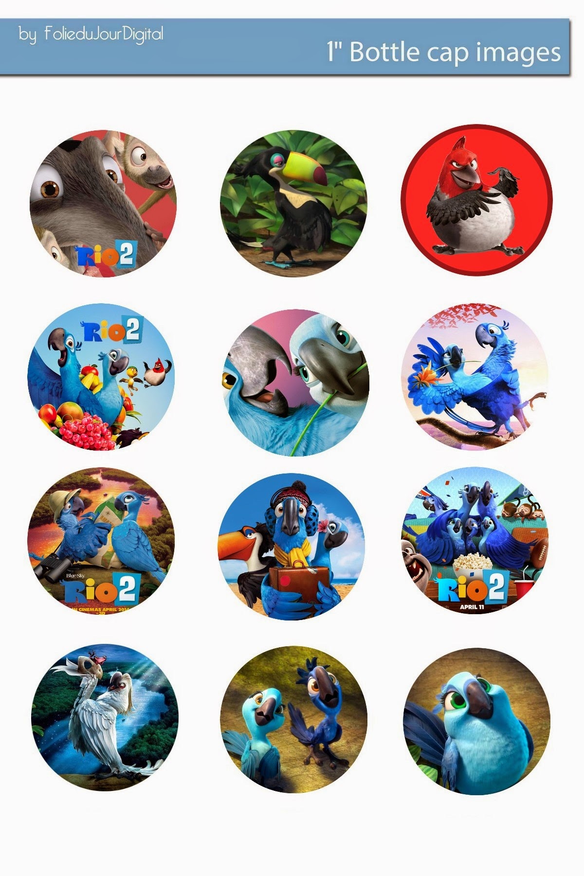 Free Bottle Cap Images: Rio 2 Free bottle cap images