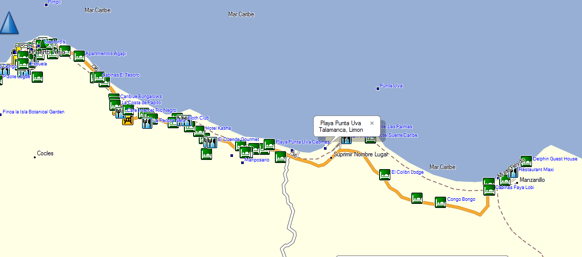 GPSTravelMaps.com: Costa Rica GPS Map