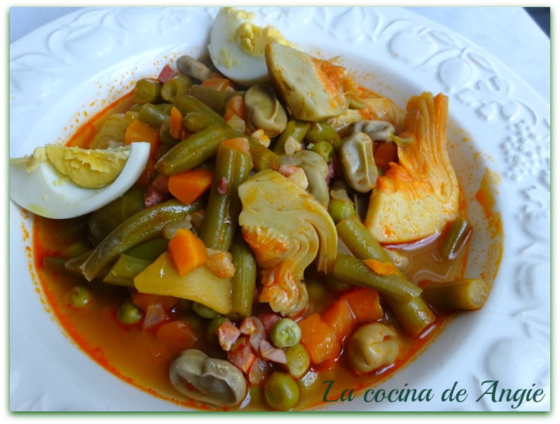 La cocina de Angie: MENESTRA DE VERDURAS (Olla GM)