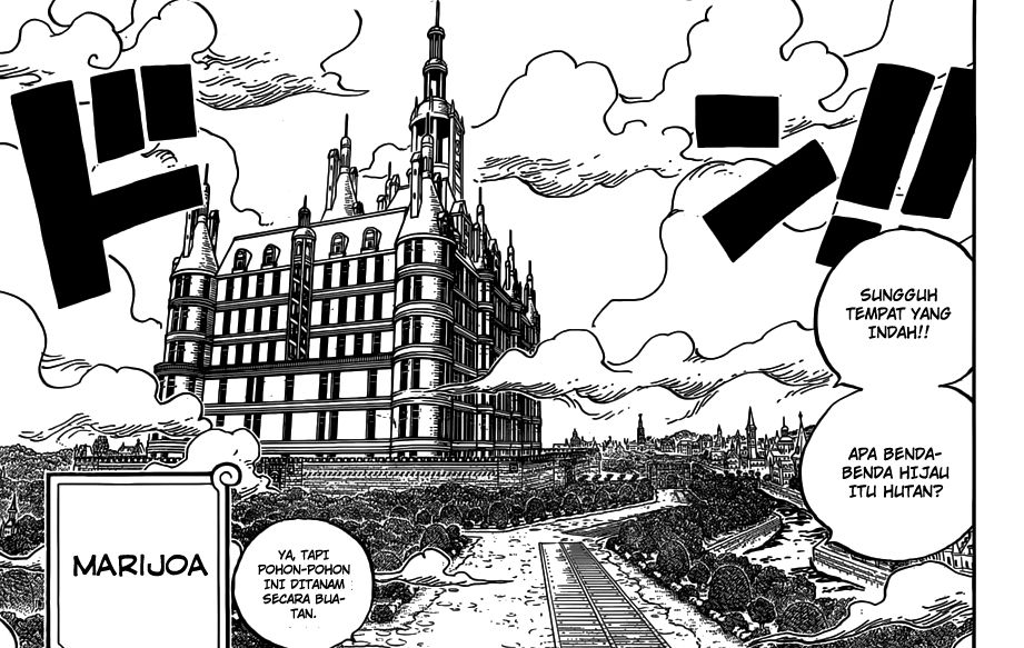 Review Manga One Piece Chapter 906: Tanah Suci Mariejois dan Harta ...