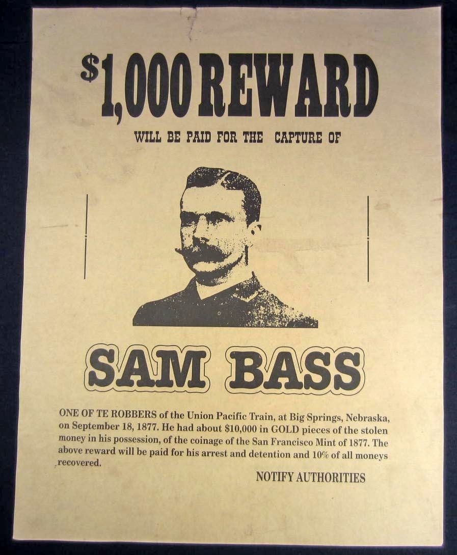 Katie Bass Fan Page: Sam Bass…OUTLAW