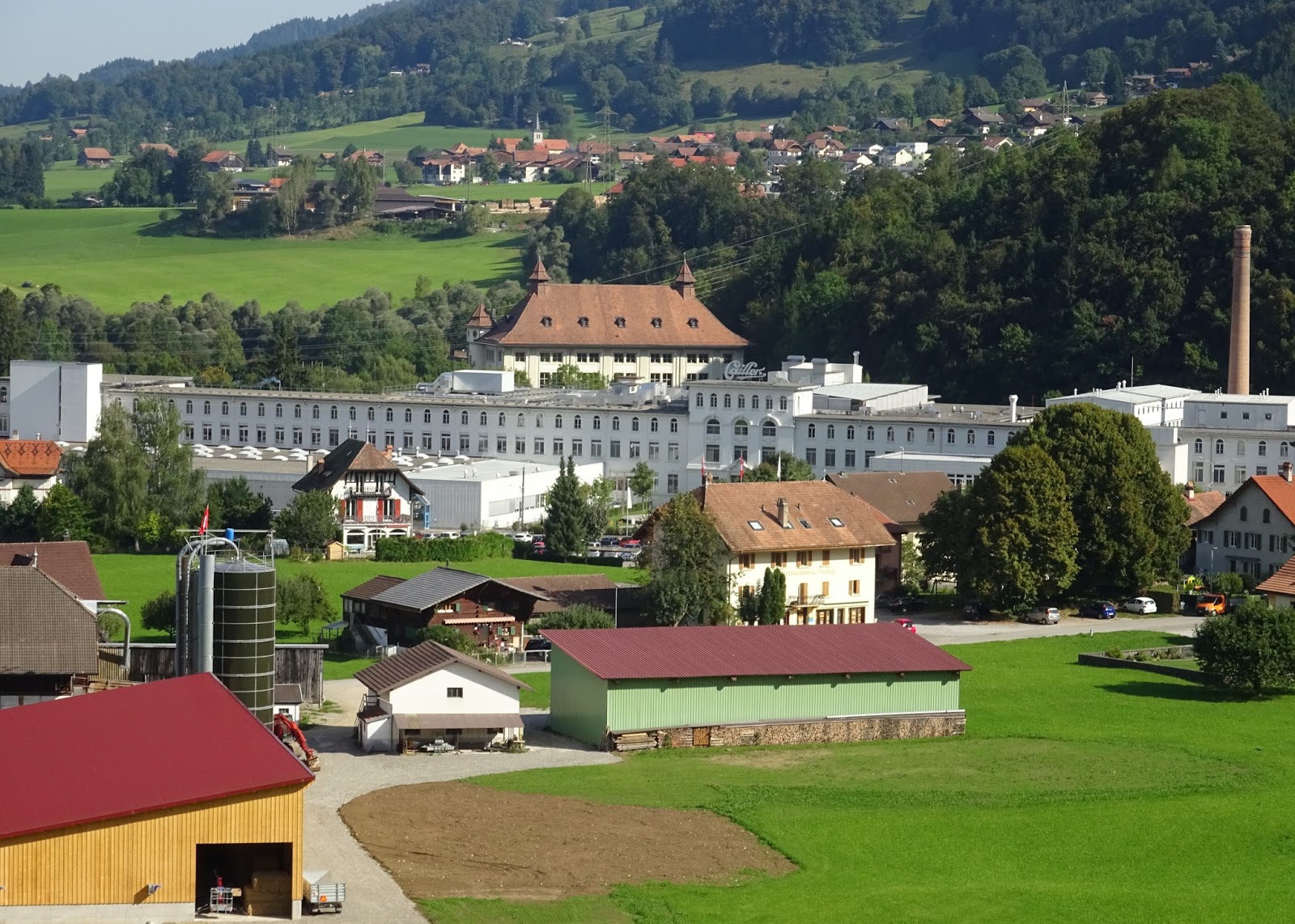 Cyclist Paul's Travels: Bulle, Switzerland (Callier chocolate)