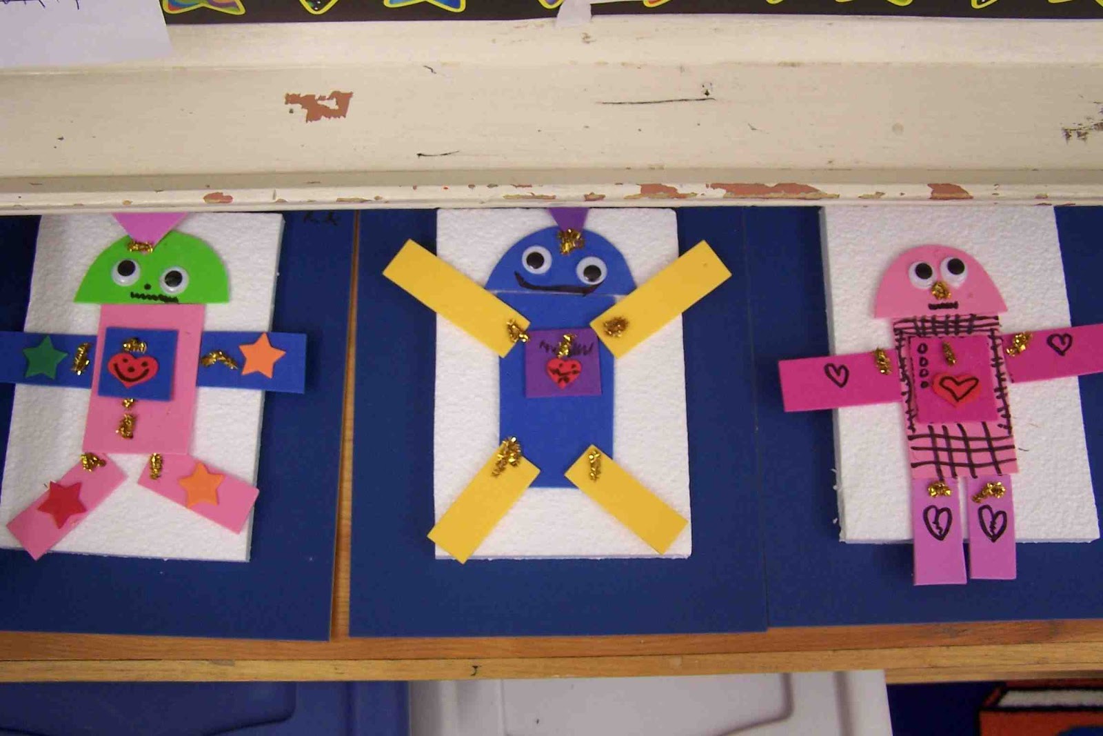Create Art With Mrs. P!: Kindergarten 2D Shape Robots