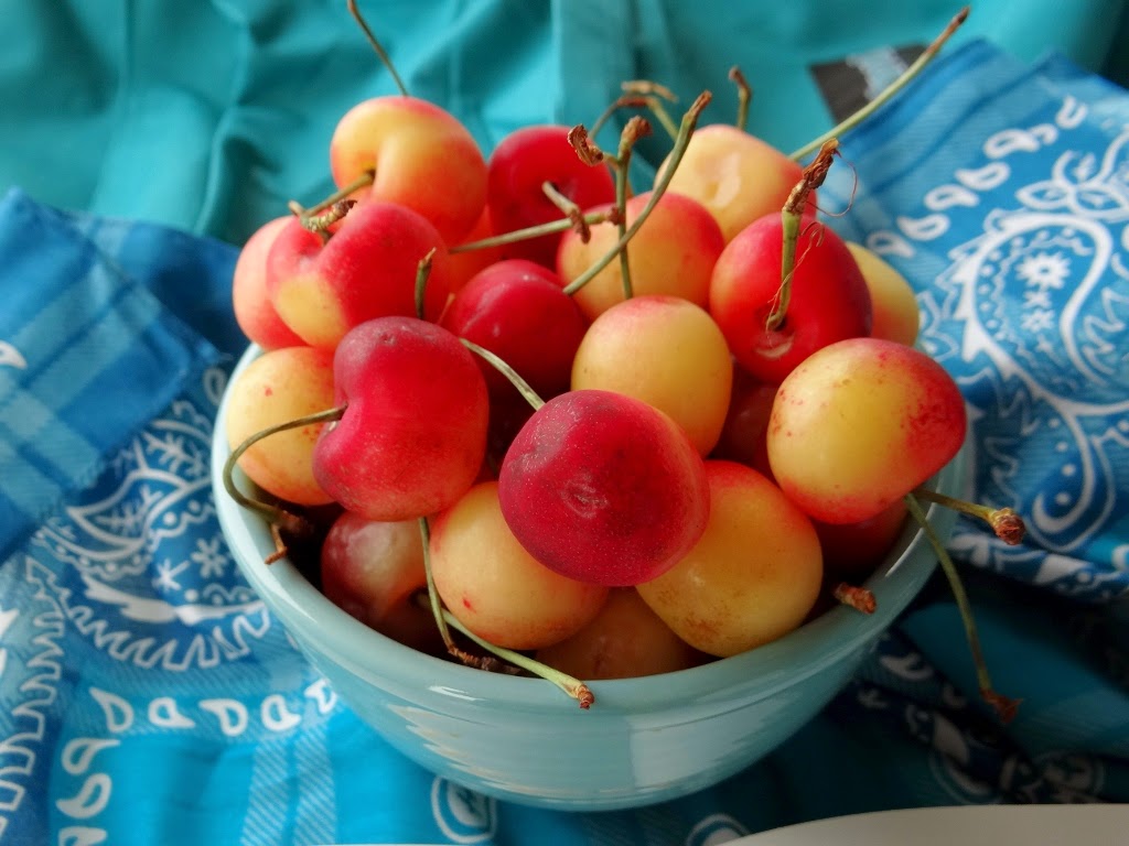 ...a quiet life...: life is a bright bowl of cherries~