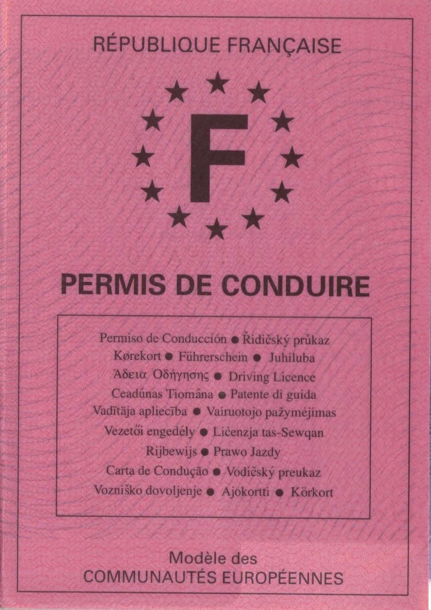 life in France: French Driving License