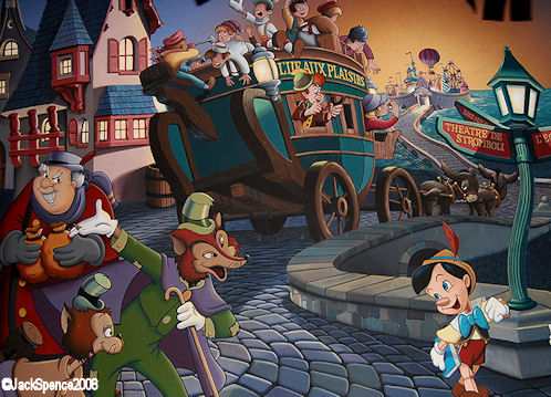 Io e te: uno, due e tre: Il paese dei balocchi