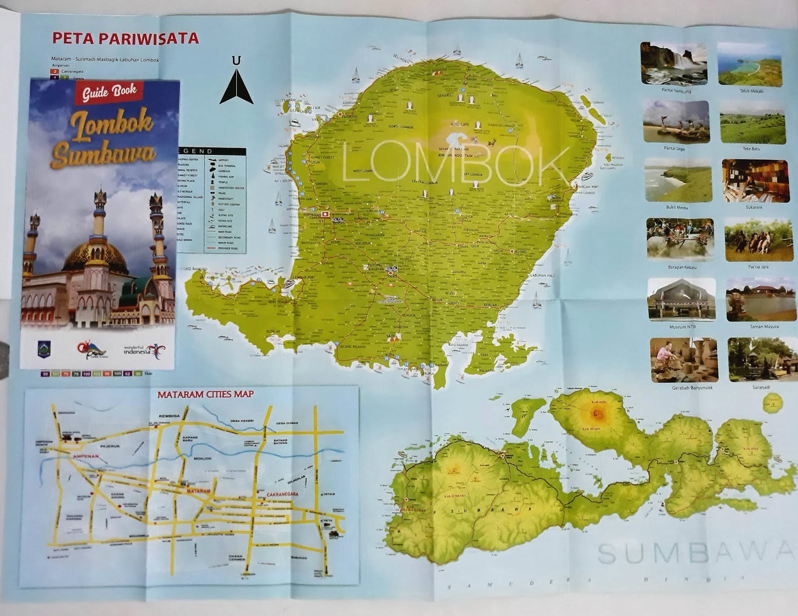 Dapatkan GRATIS Peta & Guide Book Lombok - Sumbawa ~ Jelajah Indonesiaku