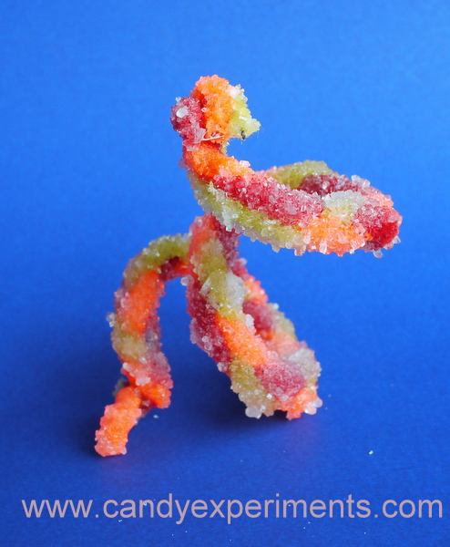 Candy Experiments: Sugar Crystal Christmas Ornaments