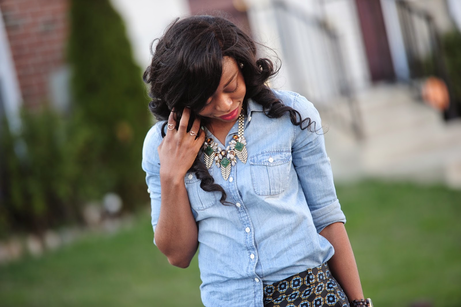 Prints + Denim - Jadore-Fashion