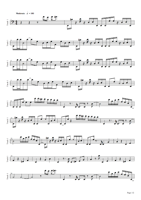 Daniel的音樂學習筆記: [Transcription] Marcus Miller - Run For Cover