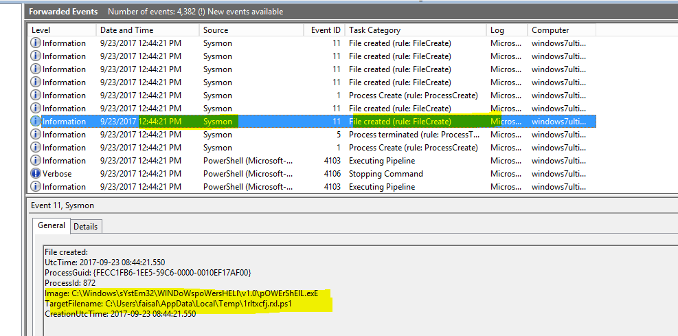 Enhanced PowerShell Logging and Sysmon Logs to ElasticSearch and ...