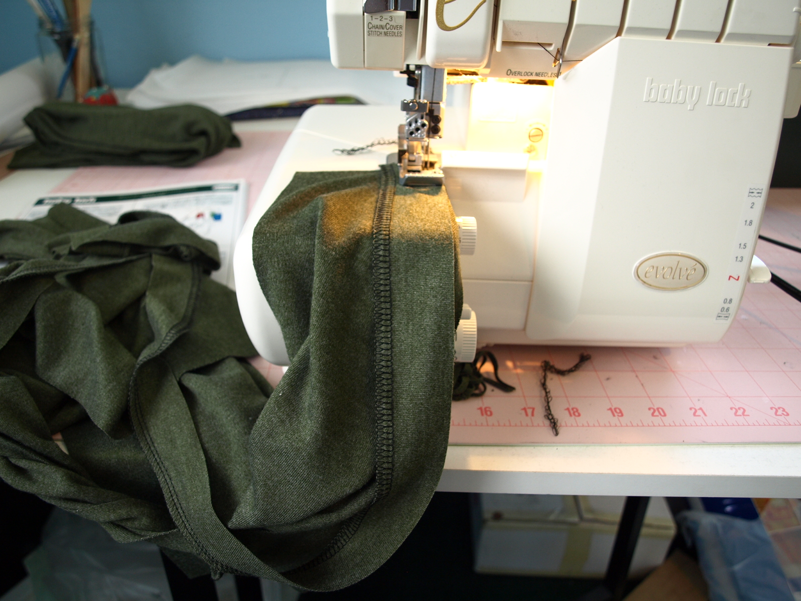 The Design Loft: T-shirt pattern quest pt. 3 : Sewing up the first sample