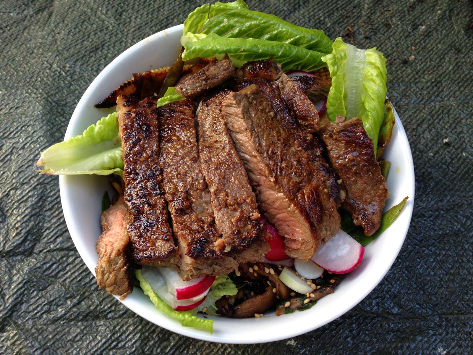 Lemon and Cheese: Sizzling Beef Steak, Hoi Sin Prawn and Noodle Bowls