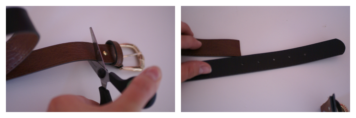 by viktoria: The Detachable Leather Bow Belt Tutorial