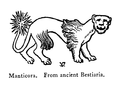 Planar Adventures for Dummies: History of the Manticore in Art