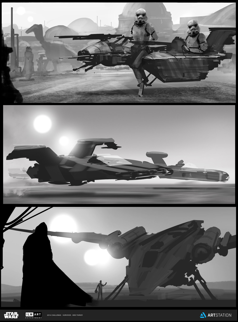 The Movie Sleuth: Images: Impressive Collection Of Star Wars Art