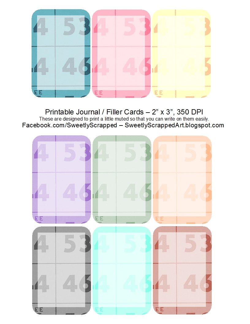 Journaling Cards - Sweetly Scrapped 's Free Printables,Digi's and Clip Art