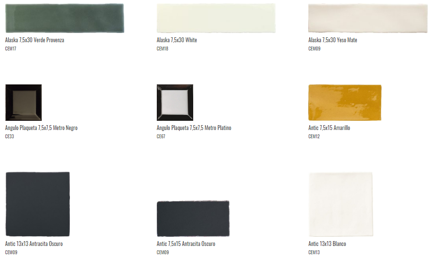 AZULEJOS, ALICATADOS Y ALICATADORES.: CEVICA Decorative Tiles. Pasión ...