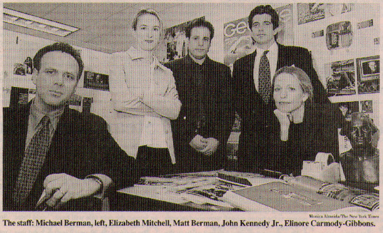 CBK Wardrobe: New Book : JFK Jr., George, and Me by Matt Berman