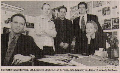 CBK Wardrobe: New Book : JFK Jr., George, and Me by Matt Berman